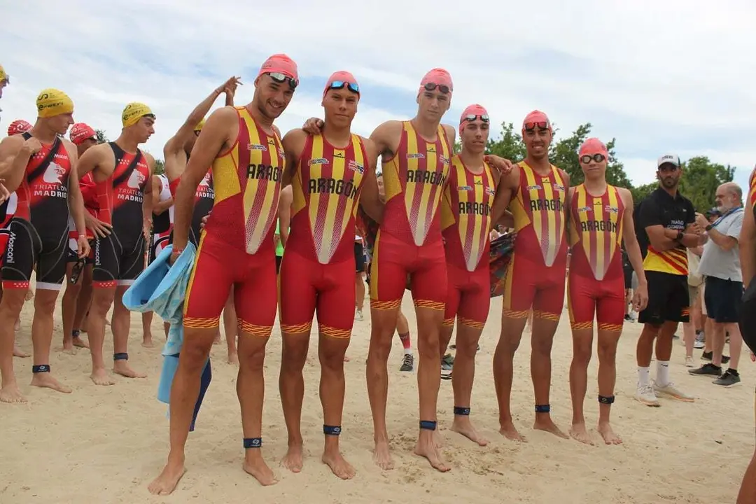 Aragón ya se tiene en cuenta en el triatlón nacional