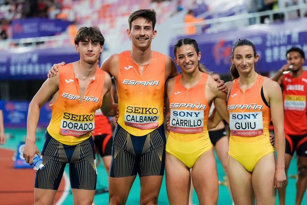 Elena Guiu debuta con España en un Mundial absoluto