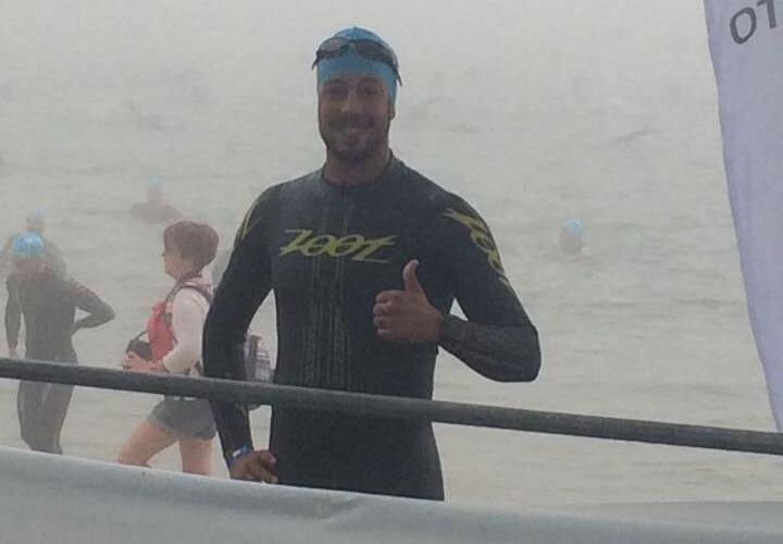 David Recio representa a Mayencos en el Triathlon Internacional Vitoria ...